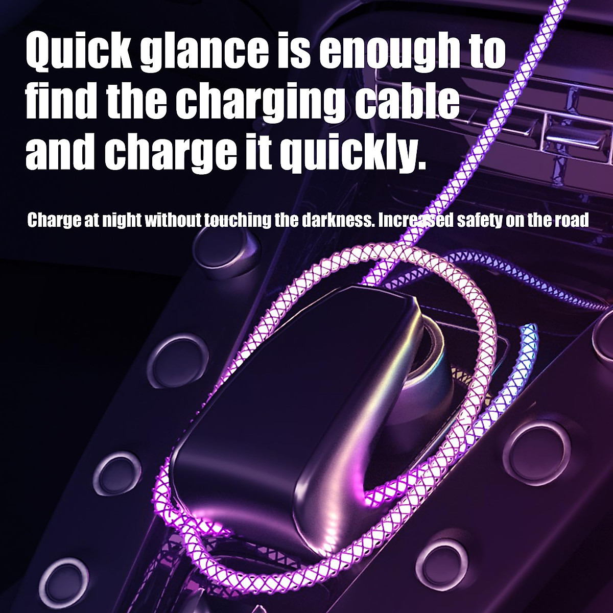 MOSHOU USB C Glowing Charging Cable 3ft, RGB Light Gradual Lighting USB C to USB C, PD 100W Fast LED Charging Wire Glowing Cable for Samsung Galaxy S24/S23/S22/S21Plus A60 A50 Note 20 (TypeC to TypeC)