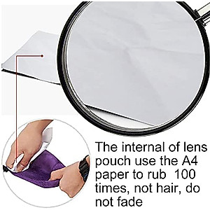 Camera Lens Case, Cwatcun 4 Pack Lens Pouch Bag Set with Thick Protective Neoprene, for Canon, Nikon, Sony, Pentax, Olympus, Panasonic, Fuji, Sigma DSLR/SLR Camera Lens (Small, Medium, Large, X Large)