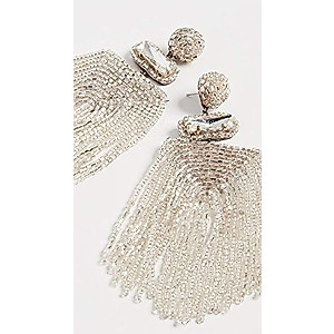 Deepa Gurnani Women's Deepa By Deepa Gurnani Jody Earrings, Silver, One Size