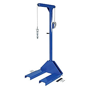Vestil PJ-Lift Pallet Truck Hoist, 500 lb Capacity,Blue