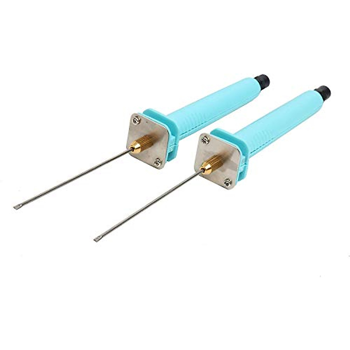 YaeTek 2 Pcs Foam Cutter Electric Cutting Machine Pen 100V-240V 15W Craft Hot Knife 10CM Styrofoam Cutting Pen with Electronic Voltage Transformer Adaptor, 2 x Foam Pen Cutters