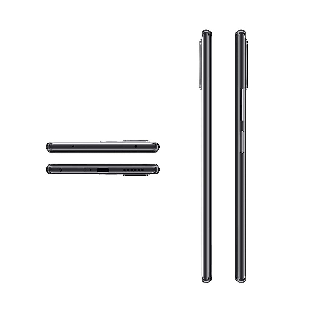 Xiaomi Mi 11 Lite NE 5G + 4G LTE VoLTE Global Unlocked GSM 64MP Triple Camera Worldwide GSM w/Fast Car Charger (Truffle Black, 128GB+6GB)