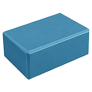 Sunshine Yoga 4" Yoga Block, 10 Pack Bulk EVA Foam Yoga Blocks, Firm and Supportive Yoga Brick for Stretching and Workout, Balance Foam for Schools and Studios, 4" x 6" x 9", Oceanside