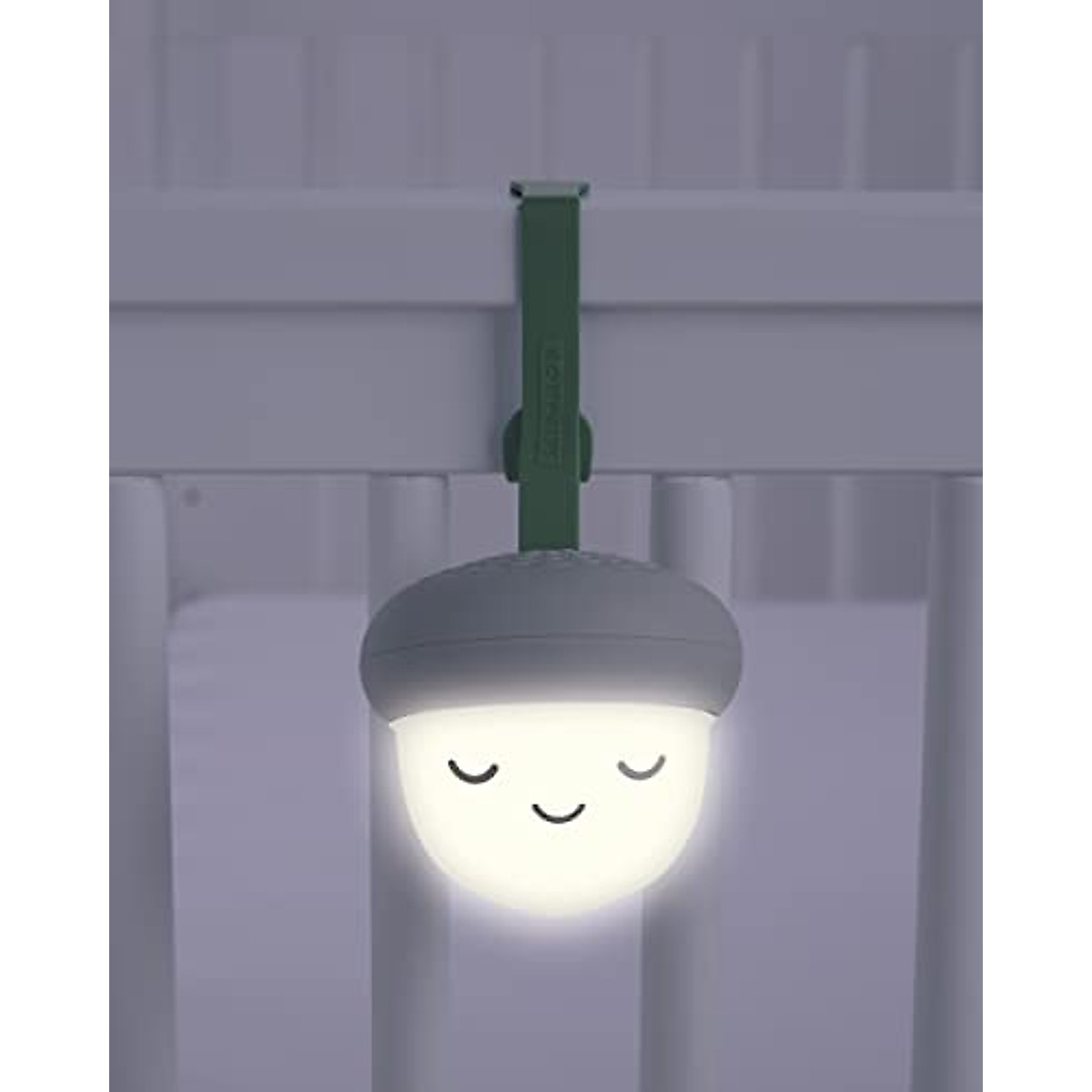 Skip Hop Portable Baby Sleep Sound Machine, Glow with Me Acorn