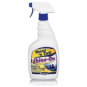 Mane 'n Tail Shine-On INSTANT HIGH GLOSS HAIR POLISH Spray 32 Ounce