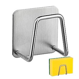 Tomorotec Stainless Steel Kitchen Sink Caddy Sponge Holder