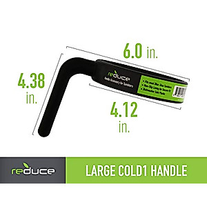 Reduce Cold 1 Handle for 30-34oz Stainless Steel Tumblers - Turn Your Tumbler into a Travel Mug - Ideal for On-The-Go Drinking - Dishwasher Safe, BPA Free - Designed for Reduce Drinkware Only