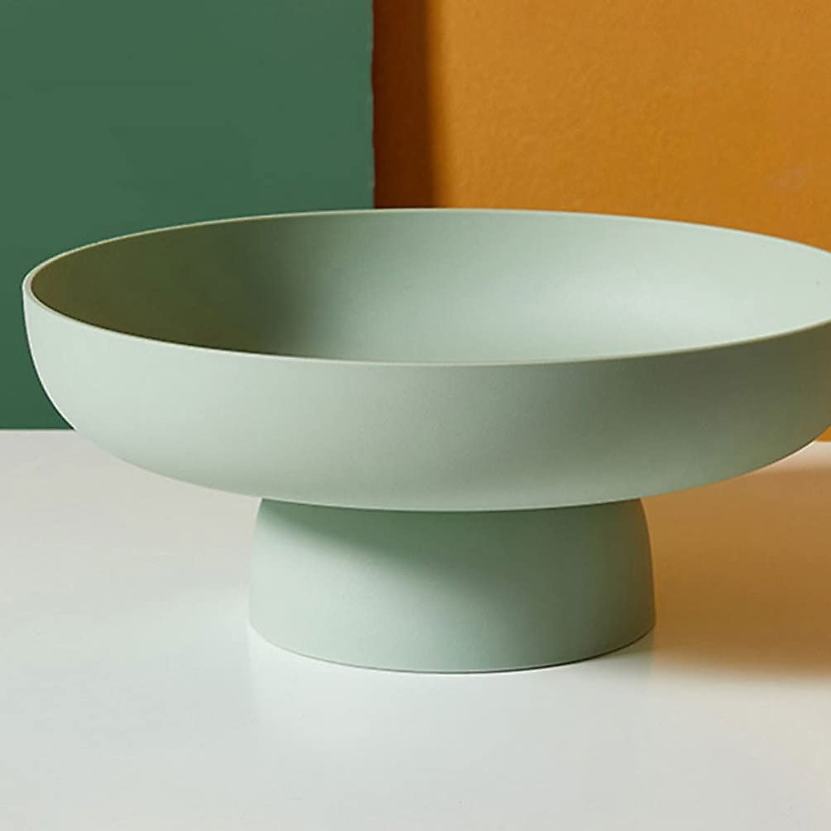 BESTonZON 2pcs Fruit Tray Wedding Accessories Cake Tray Wedding Cake Plates Decorative Pedestal Bowl Coffee Table Tray Plastic Wedding Cake Holder Party Dessert Stand Dessert Accessories Pp