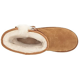 Koolaburra by UGG womens Victoria Short Fashion Boot, Chestnut, 8 US