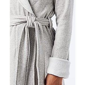 UGG womens Duffield Ii Bathrobe, Seal Heather, Medium US