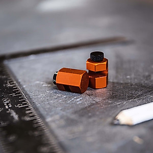 Easy Grip Orange Stair Gauges, Framing Square Attachments Bright Orange, Rafter Layout & More, Sold in Pairs-LS Creations