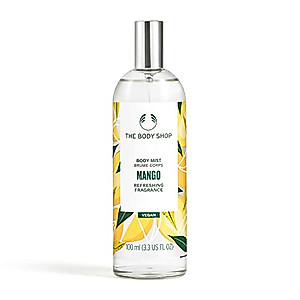 The Body Shop Mango Body Mist – Refreshes and Cools with a Fruity Scent – Vegan – 3.3 oz
