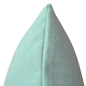 Deconovo 24 Inch Summer Pillow Covers Pack of 2 Green Pillowcase Covers Square Throw Pillow Cover for Bed Sofa Pillow 24 x 24 Inch Grass Green Set of 2 No Pillow Insert