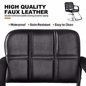 Artist hand Hydraulic Barber Chair Salon Chair for Hair Stylist Tattoo Chair Shampoo Salon Equipment