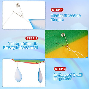 Rainbow Ceiling Decoration Hanging Rainbow Cloud Ceiling Decoration with Raindrop Garland Rainbow Party Decorations Raindrop Garland Rainbow Bunting for Birthday Baby Shower Daycare Decorations Supply