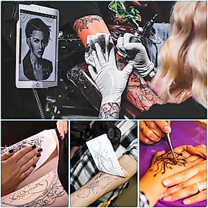 Tattoo Transfer Paper, Cridoz 20 Sheets Stencil Paper for Tattooing, Tattoo Transfer Paper for Tattooing, A4 Size