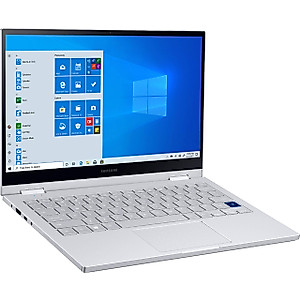 Samsung Galaxy Book Flex Alpha 2-in-1 13.3-inch QLED Touch-Screen Laptop Intel Core i5 8GB Memory 256GB SSD Royal Silver NP730QCJ-K01US (Renewed)