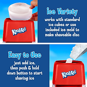 Nostalgia Shaved ice Machine, Kool-Aid Red
