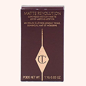 CHARLOTTE TILBURY Matte Revolution Luminous Modern-Matte Long-Lasting Lipstick Mini Travel Size Charm - Walk Of No Shame