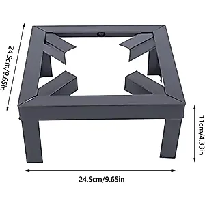 Grill Portable Outdoor Camping Stove 1 Burner Cooking Gas Cooker BBQ Grill Iron Burner Gas Camping Stove 20psi Gas Portable Cooker Single Burner Outdoor Camping Picnic Stove