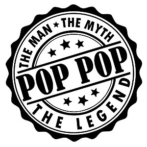 CafePress Pop Pop The Man, The Myth, The Legend Mugs Ceramic Coffee Mug, Tea Cup 11 oz