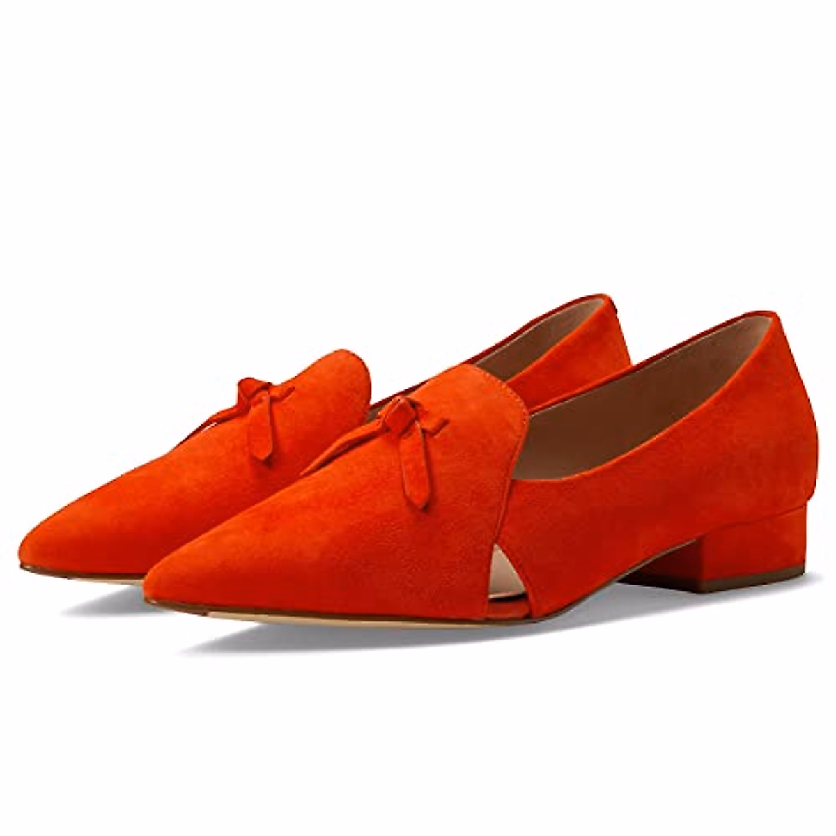 Cole Haan Viola Skimmer Red Suede 7 B (M)