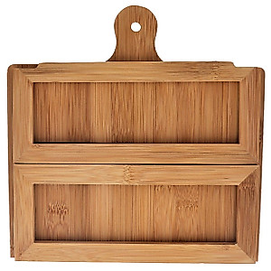 Grandma Recipe Cookbook Holder Stand Gift - Custom Engraved Bamboo Cutting Board Foldable Chef Easel Metal Hinges Kickstand iPad Tablet Compatible Christmas Birthday Kitchen Decor Design (10.25x10.25)