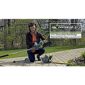 Earthwise 2-in-1 Convertible Pole Hedge Trimmer