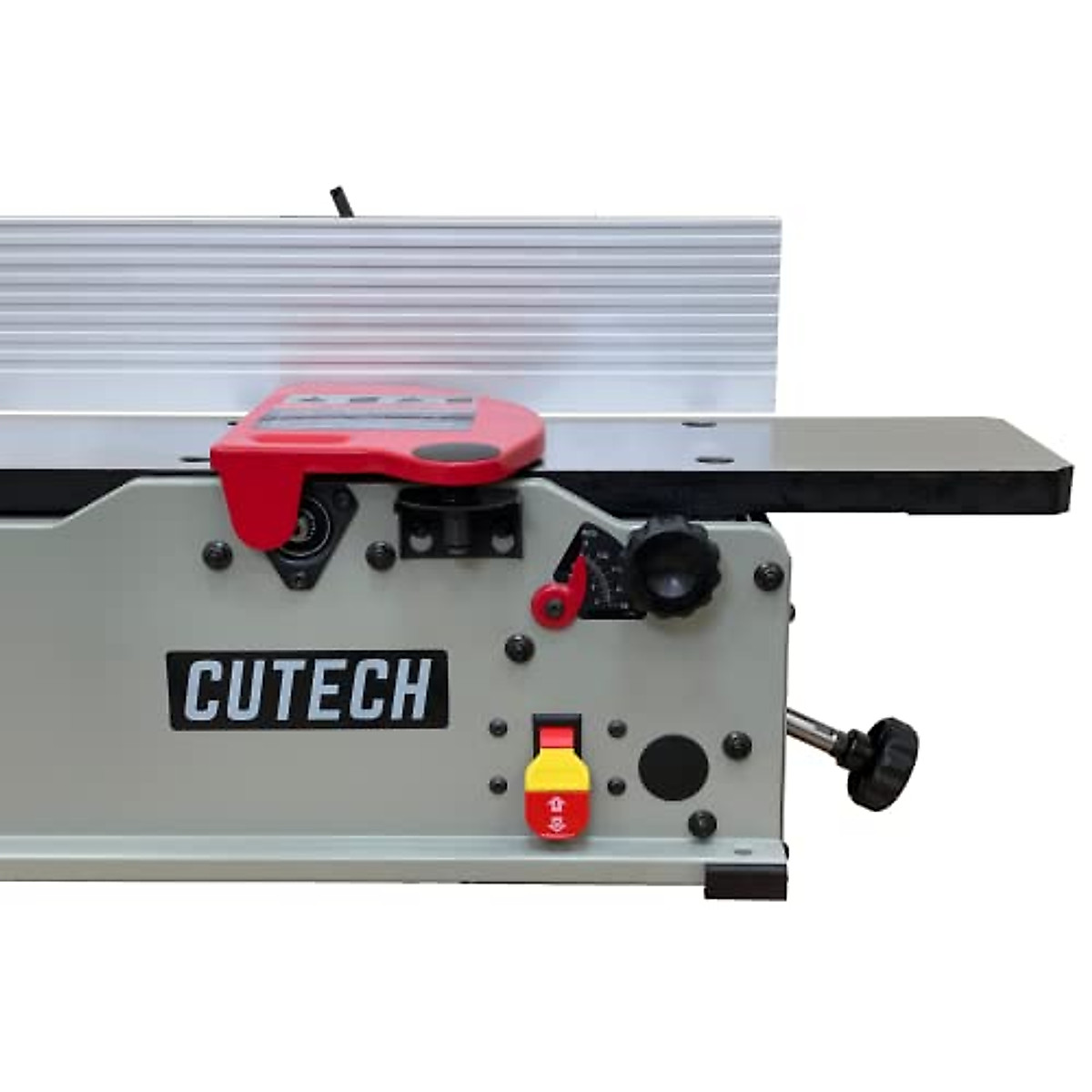 Cutech 40160HI 6-Inch Spiral Cutterhead Benchtop Jointer with Cast Iron Tables and 12 Tungsten Carbide Inserts