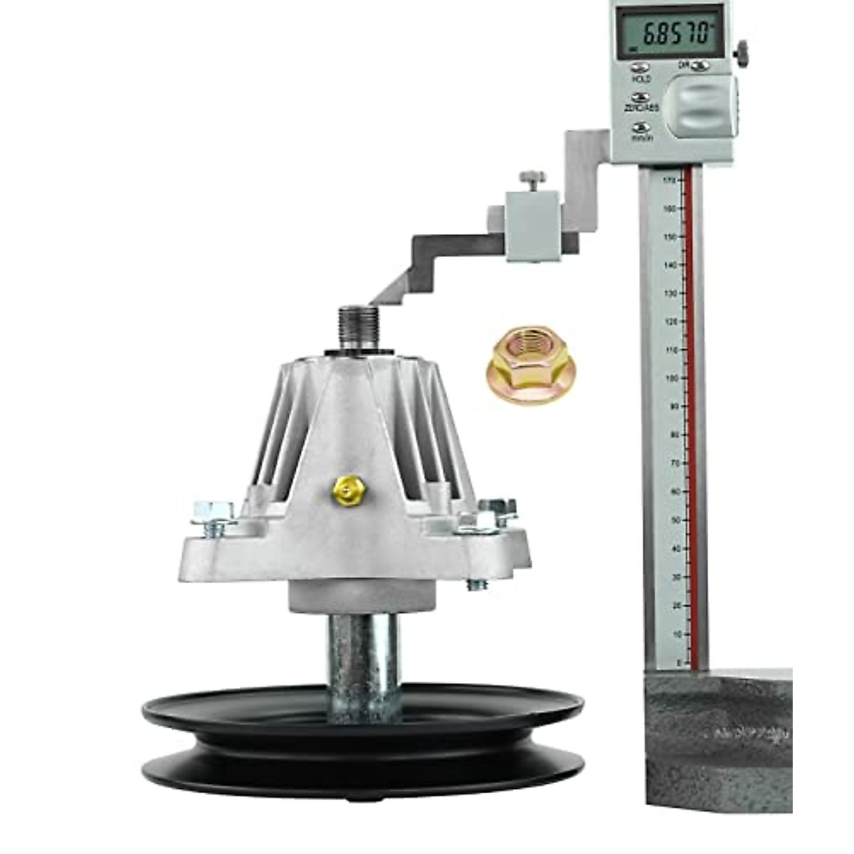 G.Times 6.3" Dia Pulley Blade Spindle Assembly Replaces 618-04822 918-04889 918-04822B 918-04950 mounting Hardware is Included