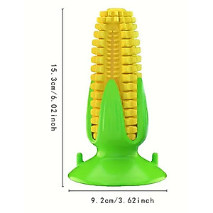 Corn-Shaped Dental and Treat Stick for Dogs Puppies Pigs Rabbits and Other Small Animals