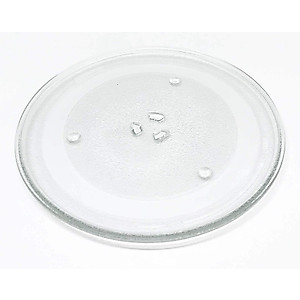 OEM Samsung Microwave Glass Plate Tray Turntable Shipped with ME96T, MG11H2020CT, MG11H2020CT/AA, MO1450BA, MO1450BA/XAA