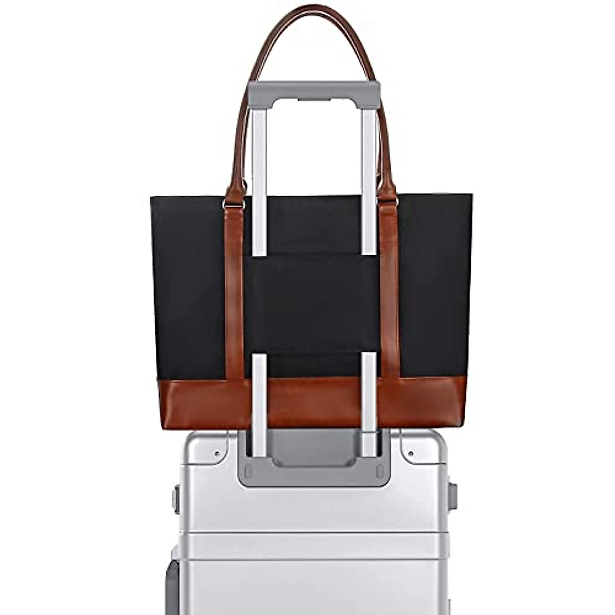 Woman Laptop Tote Bag,USB Teacher Bag Large Work Bag Purse Fits 15.6 inch Laptop,Lightweight Waterproof Computer Shoulder Bag,Messenger Bag