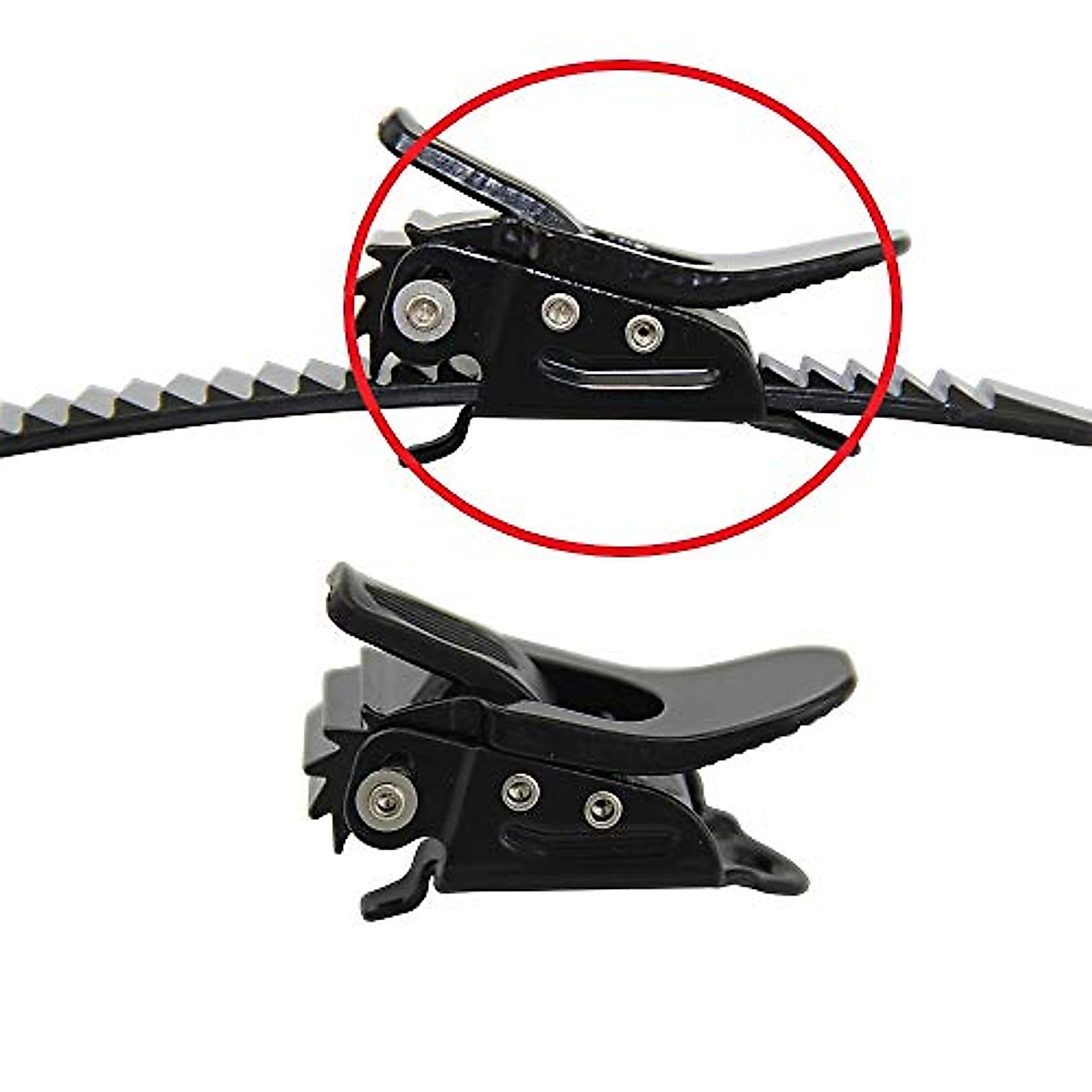 UP100 One Pair Snowboard Ratchet Buckles for Snowboard Ankle Binding Strap-in System