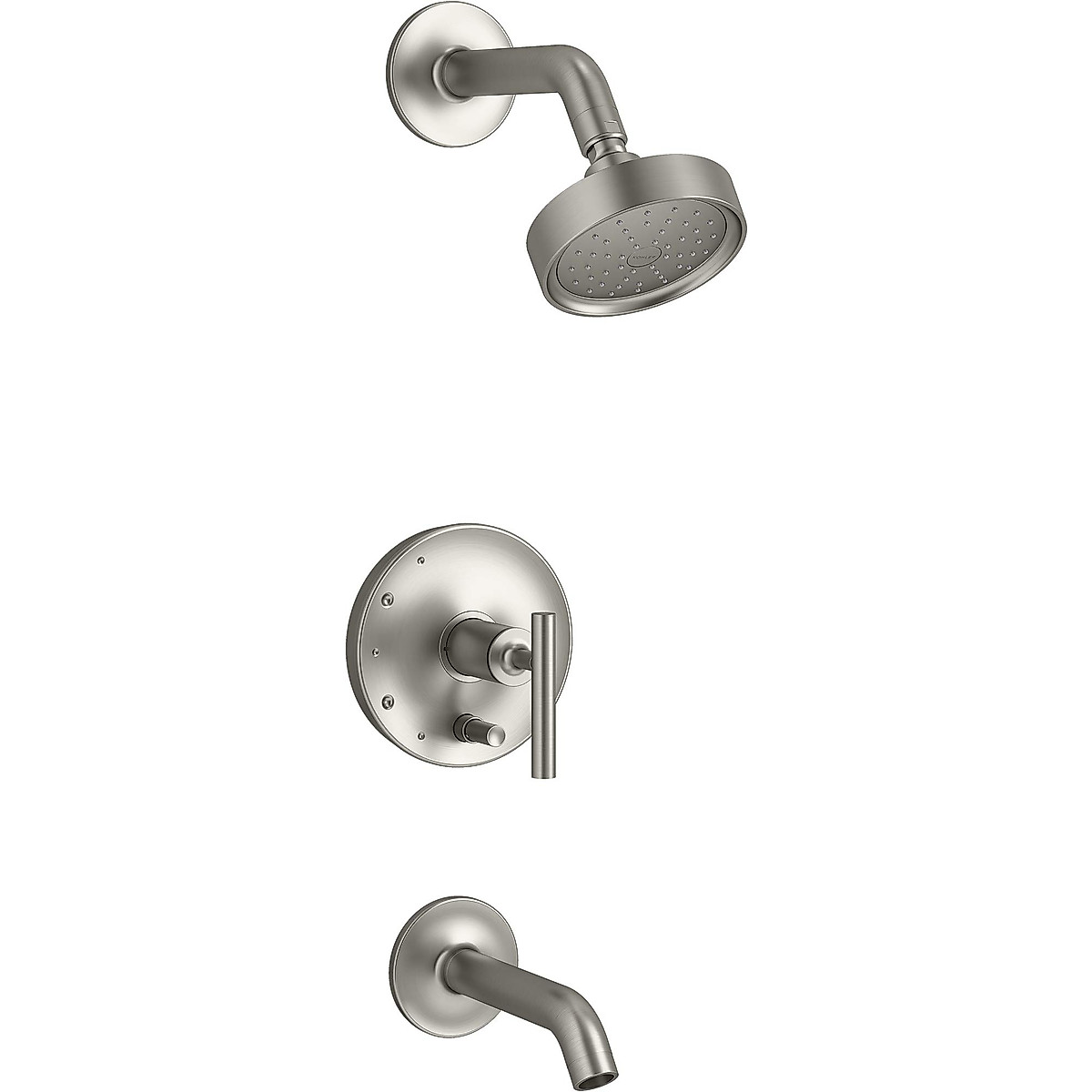 KOHLER Purist Rite-temp Bath and Shower Trim with Lever Handle and 1.75 Gpm Showerhead