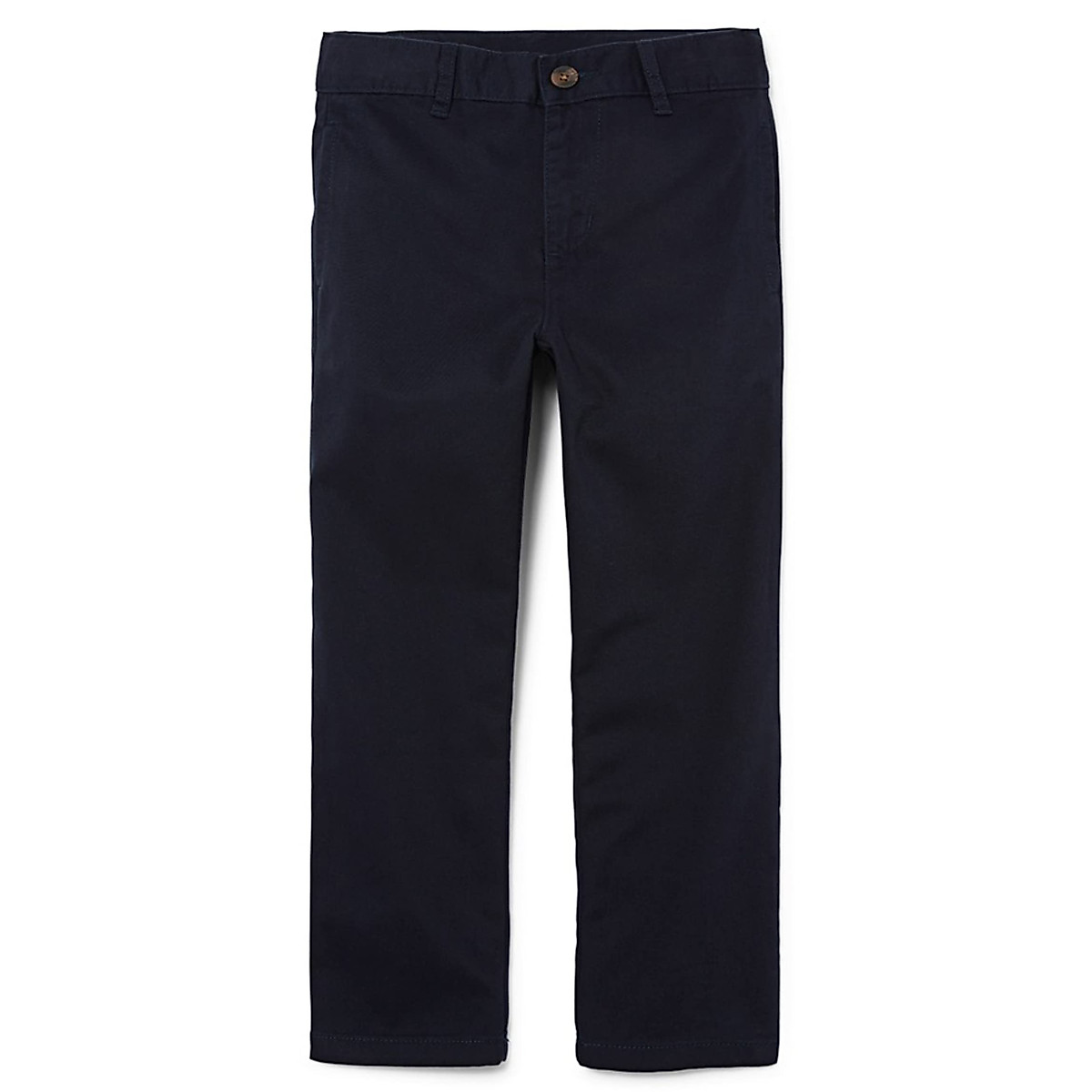 The Children's Place boys Stretch Chino Pants, New Navy Single, 10 US