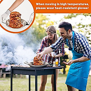 Vertical Skewer Al Pastor Skewer Stainless Steel Vertical Skewer with 3 Removable Size Spikes, 8, 10 and 12 Inch for Oven Shawarma Kebabs BBQ Dishes