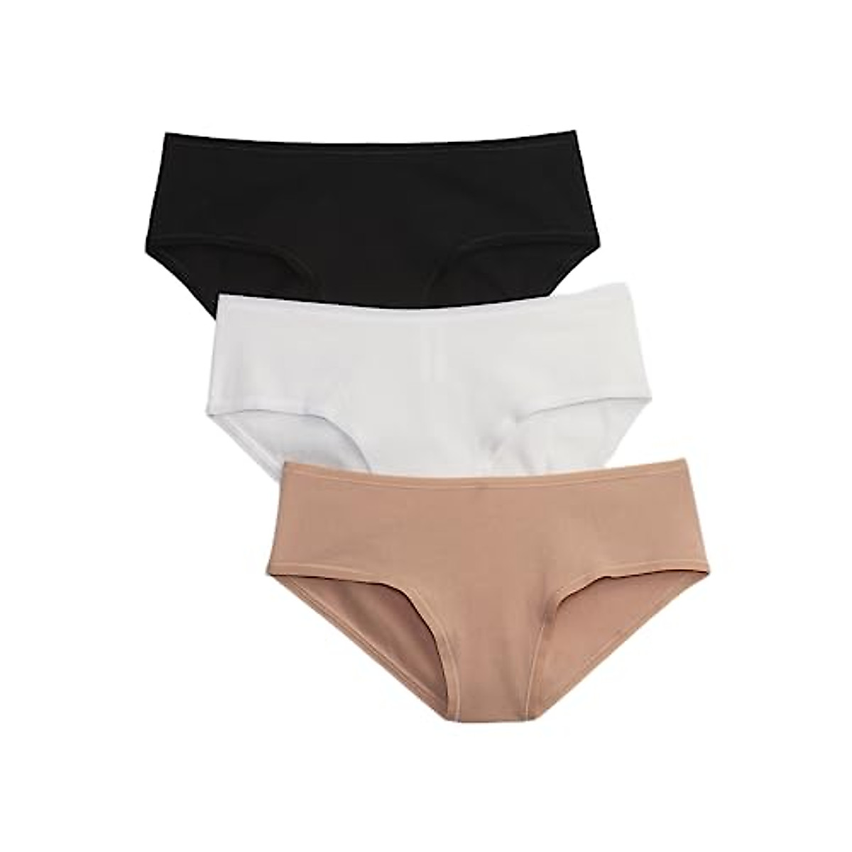 GAP womens Organic Stretch Cotton Hipster True Black Multi M