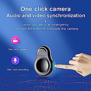 Asixxsix USB Spy Security Camera, 1080P HD Hidden U Disk Mini Camera, Built in 16GB Storage, Effectively Noise Reduction, Portable Mini Video Recorder Adapter for Home Outdoor Office Car