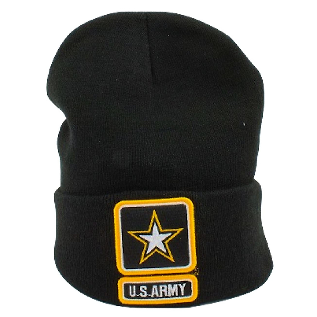 Army Veteran Navy US Military Beanie Cap Hat Skullies Cold Weather (U.S Army Star)