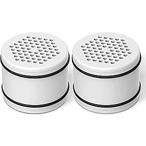Waterspecialist WHR-140 Shower Filter Replacement Cartridge for Culligan® WHR-140, WSH-C125, ISH-100, HSH-C135, Shower Head Water Filter, with Advanced KDF Filtration Material, Pack of 2