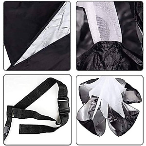 BULLETSHAKER Running Speed Training Football Parachute - 48" Inch for Kids Resistance Sprint Trainer - Chute Soccer Training