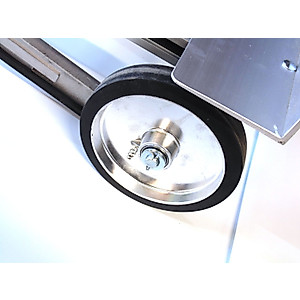 (1 Pc) Troy Safety WAW8 8" x 1 5/8" Aluminum Flat Free Wheel for Hand Trucks