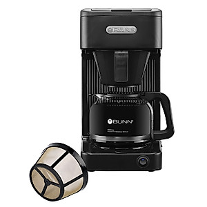 NRP Mesh Bottom Coffee Permanent Filter Universal Fit 10-cup BUNN Coffeemaker BTX, GRX, HG, HT NHB, NHS, ST & Other 12cup Filter Coffeemakers