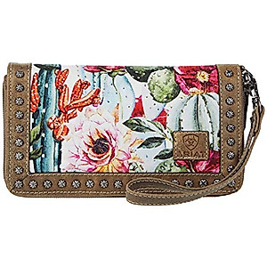 ARIAT Floral Cruiser Clutch Multi One Size