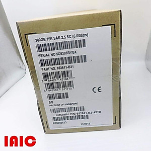 100% in Box 3 Year Warranty DL580G8 300G 15K SAS 2.5inch 652611-B21 653960 Need More Angles Photos, Please Contact me