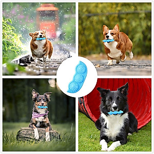 TAOLIN QING 3-Pack Puppy Chew Toy, Suitable for Dogs Born 2-8 Months Old, Relieve Pain During Tooth Replacement, Clean Teeth, Natural Rubber Products, Safe, Healthy, Durable, Easy to Clean