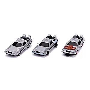 Jada Toys Nano Hollywood Rides BTTF 3 PK
