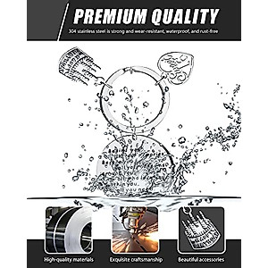 Yangling Sweet 16 Keychain,Sweet Sixteen Birthday Jewelry Gift Happy Birthday Keychain Inspirational Gifts For Girls Boys Birthday, Silver, Small