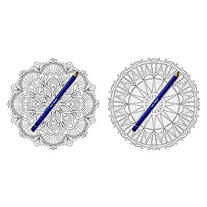 The Art of Mandala 2: Adult Coloring Book Featuring Calming Mandalas designed to relax and calm